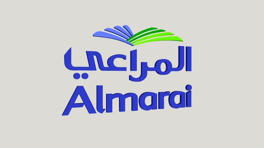 ALMARAI LOGO 3d model