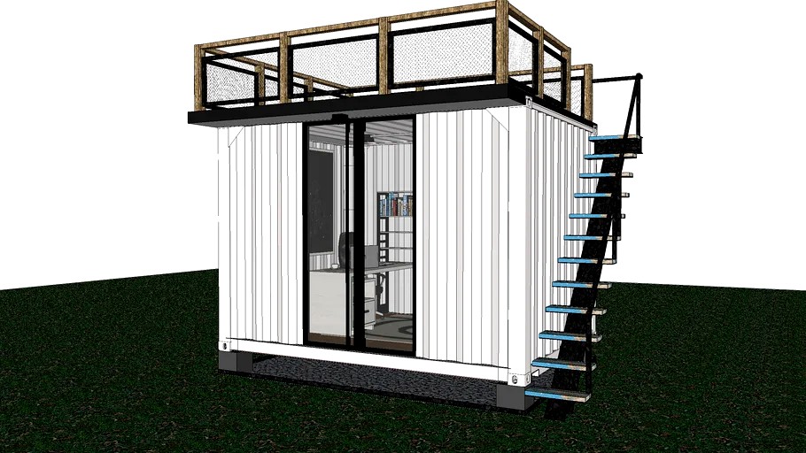 KONTAINER KANTOR (Container Office) 3d model