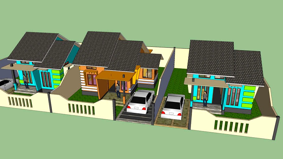 rumah 3D 36,45 model