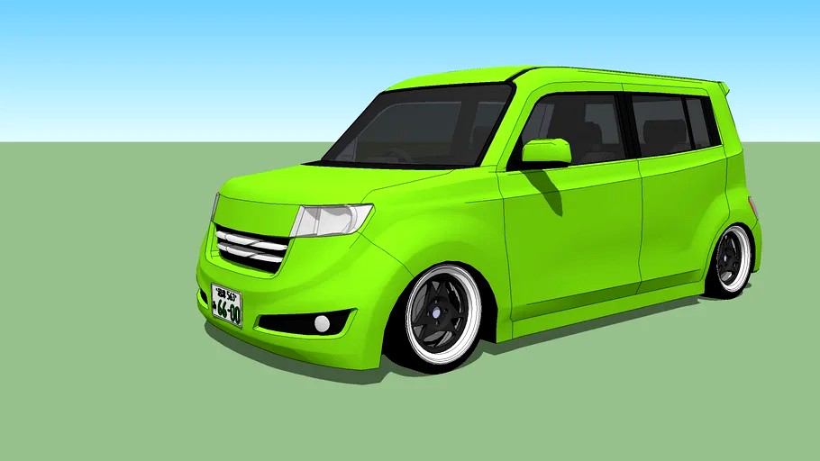 Toyota BB 3d model