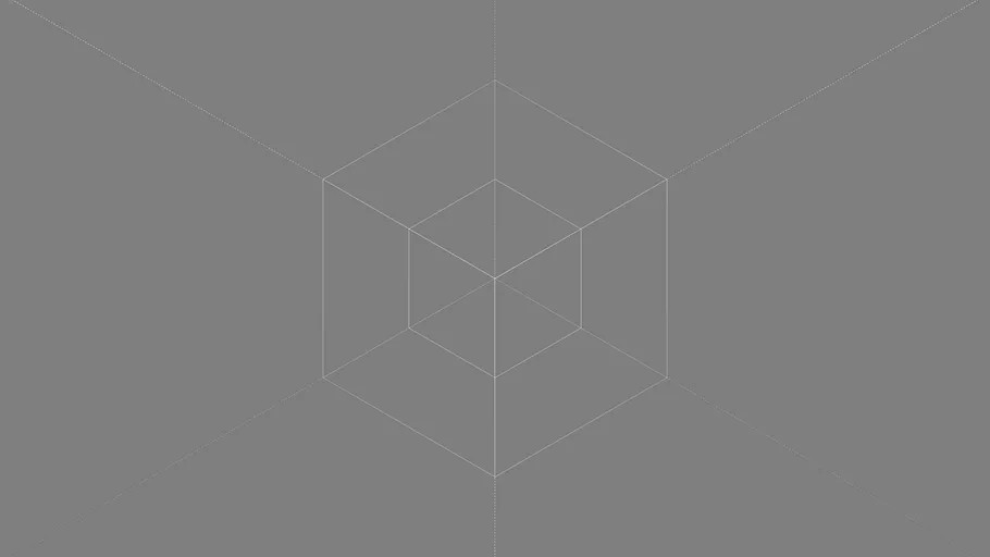 Crystal (Diamond Cubic) structure of Silicon 3d model