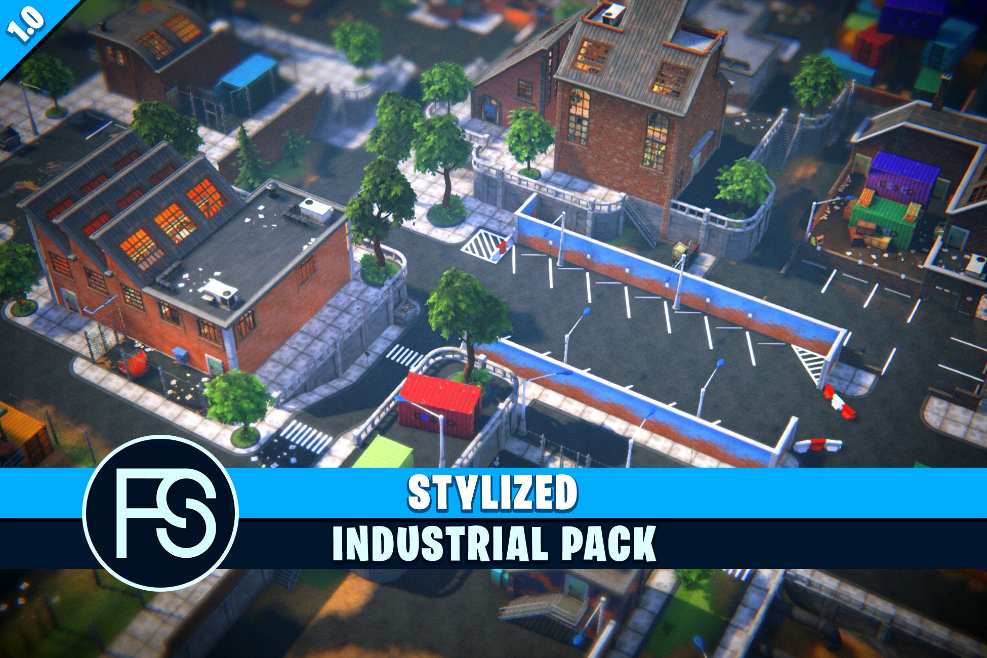 Stylized - Industrial Pack 3d model