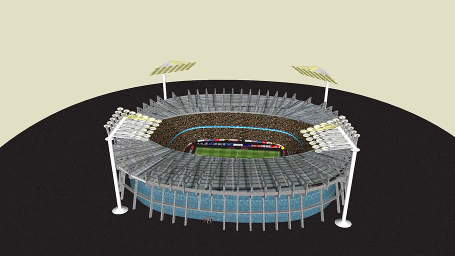 Estadio Azteca 3d model