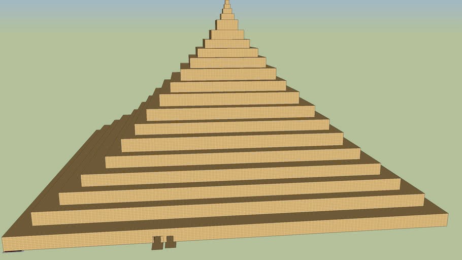 Ancient Egyptian Pyramid 3d model