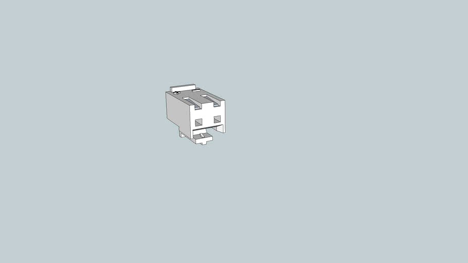 JST connector 3d model