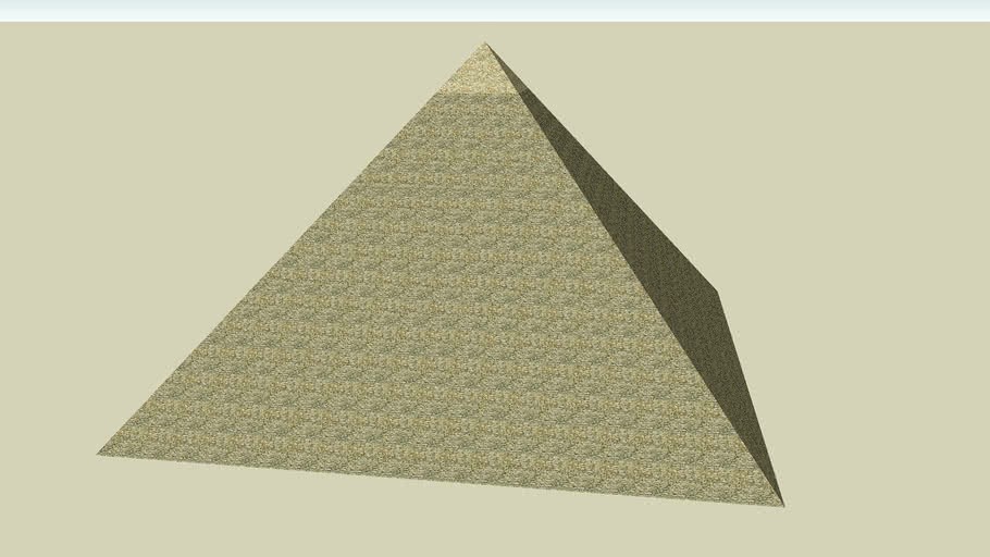 The Great Pyramid of Giza 3d model