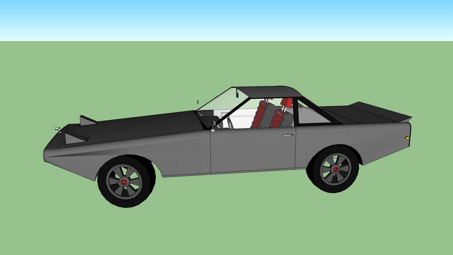 1984 HMC Stallion Racing Package (End of 4th Generation) 3d model