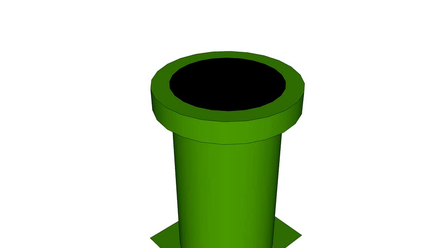 tuyau de mario bros 3d model