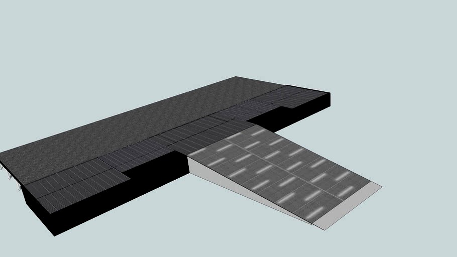 WWE HD Stage & Ramp 3d model
