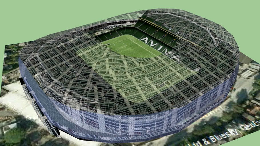 Aviva Stadium, Dublin 3d model
