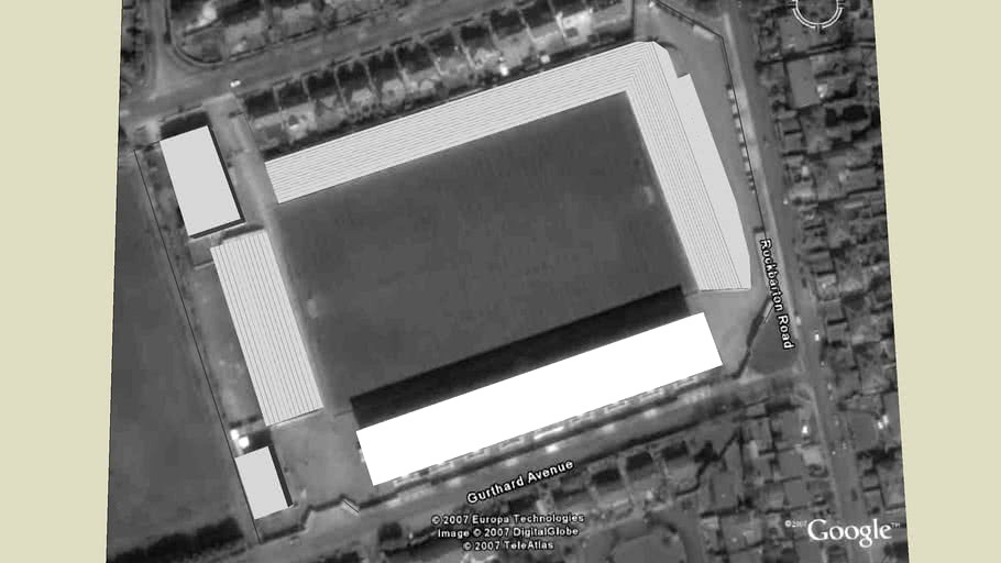 Pierce Stadium 3d model