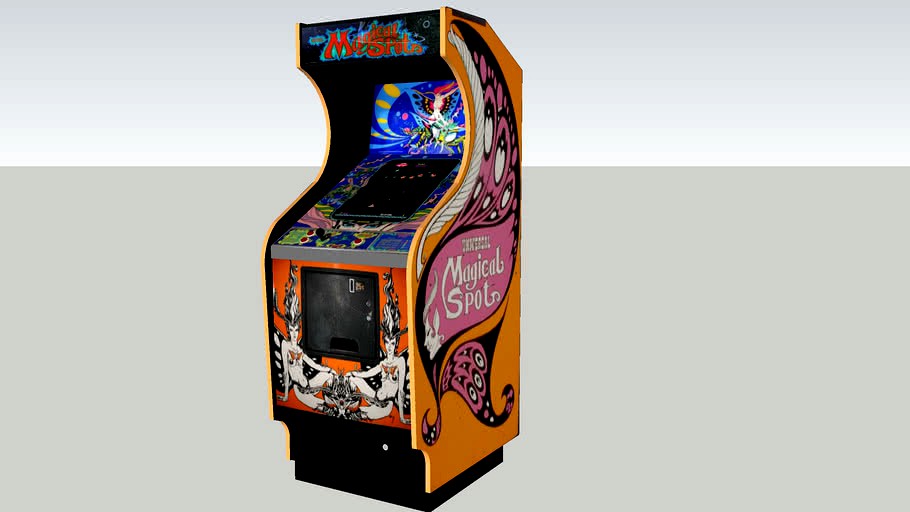 Magical Spot arcade game 3d model