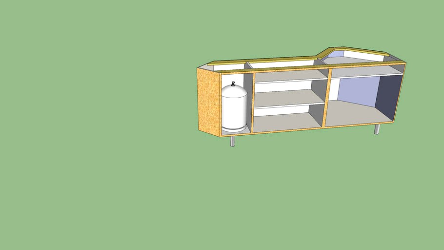 meuble de cuisine 3d model