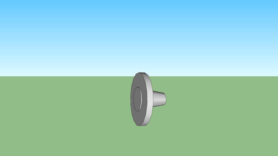 1/2' flange weldneck raise face 150# 3d model