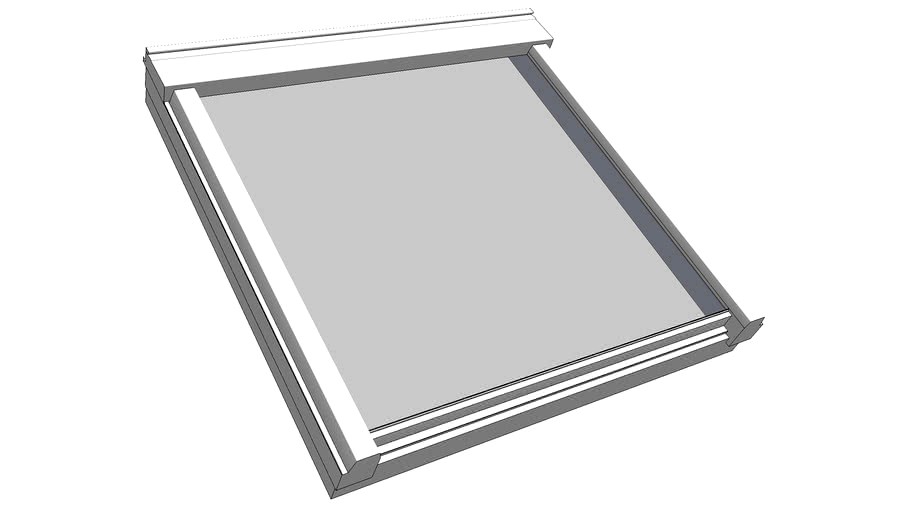 VELUX GPL S06 - Top Hinged Roof Window 3d model