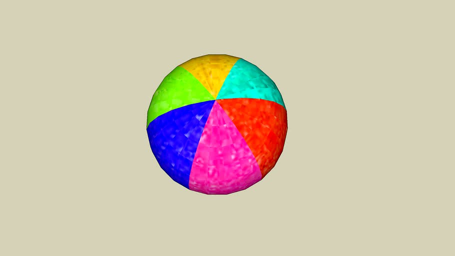 trippy ball 3d model