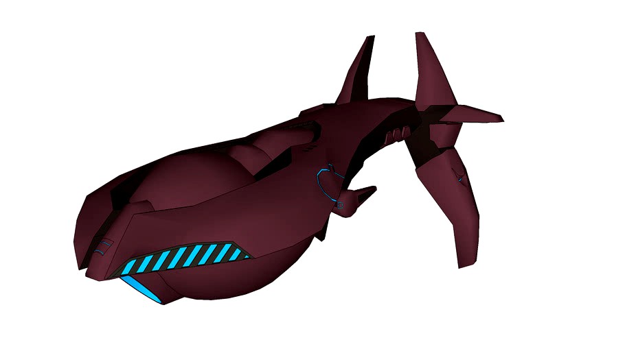Covenant Destroyer 3d model