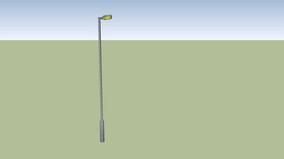 6m Lamp Column 3d model