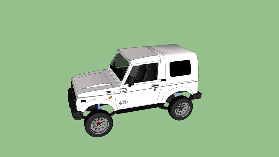Suzuki Samurai 3d model