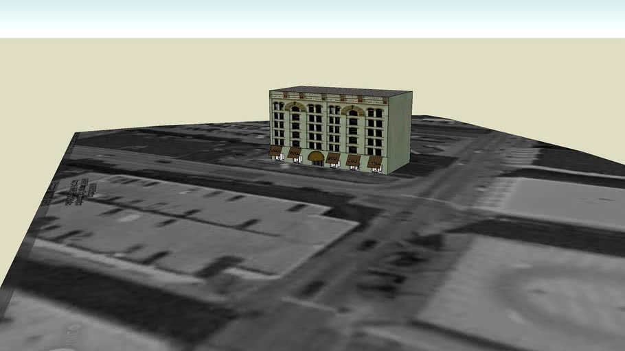 Boll Furniture Building 3d model