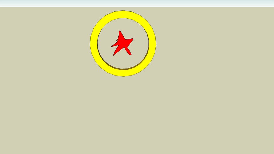 sonic the hedgehog goal ring 3d model