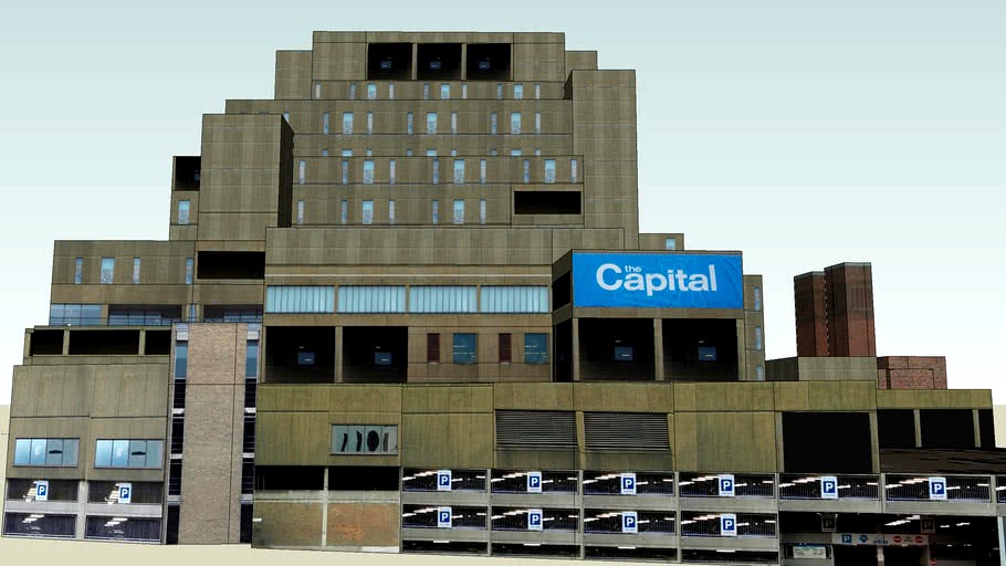 New Hall Place (AKA The Royal Sun Alliance Building) 3d model