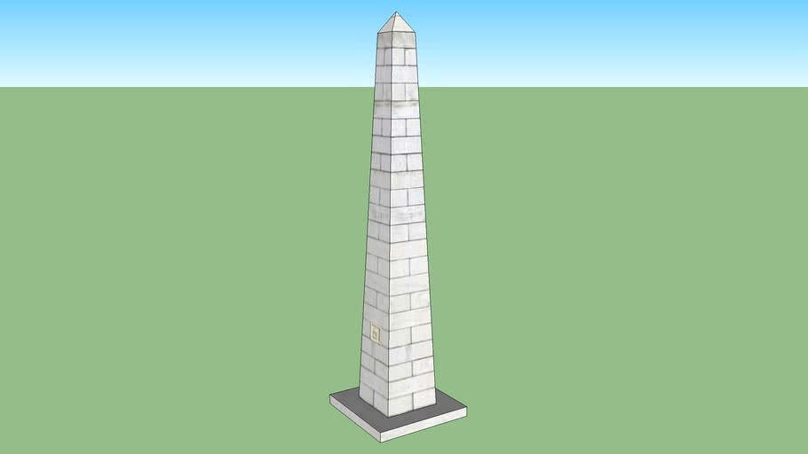 Signers Monument 3d model
