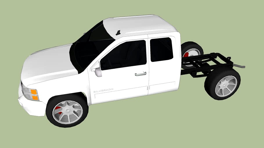 Chevy Silverado Chassis 3d model