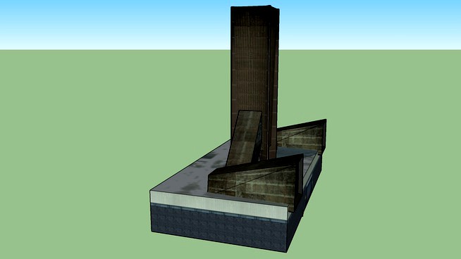 Kingsway Tunnel Ventilation Shaft, Seacombe. *UPDATED TEXTURES* 3d model