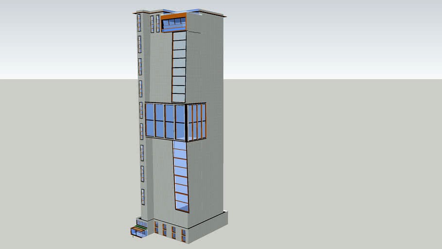 ALTEC BUILDING 3d model
