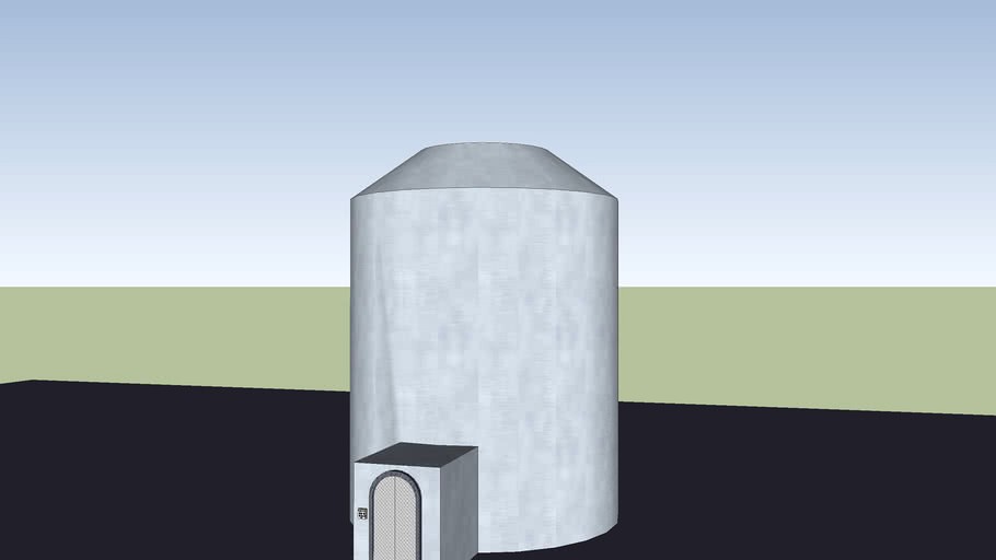 Nuclear Silo 3d model