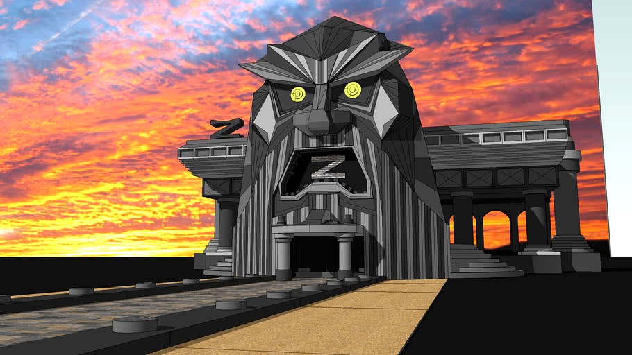 TEMPLE OF ZARDOZ 3d model