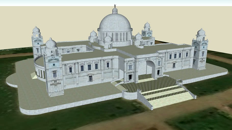 Victoria Memorial, Kolkata 3d model