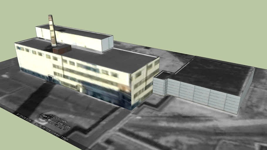 Chernobyl Office Building 3d model
