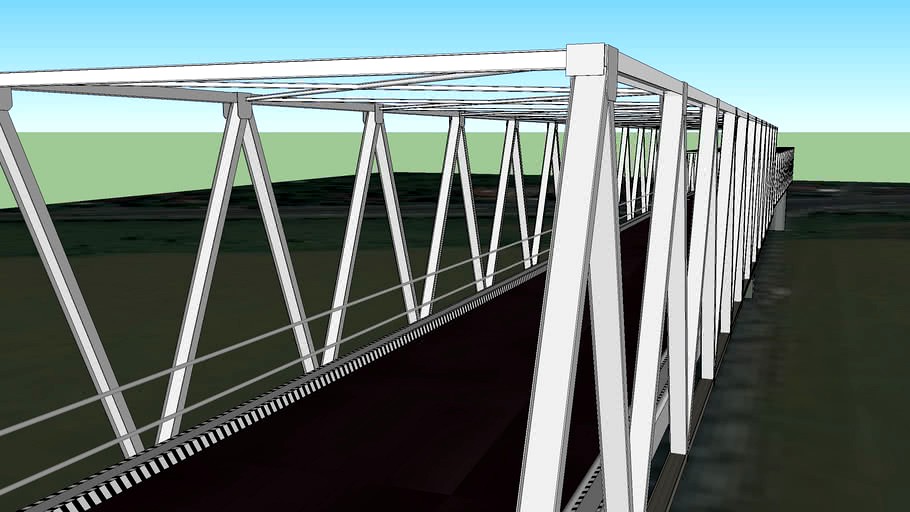Jembatan Gama 3d model