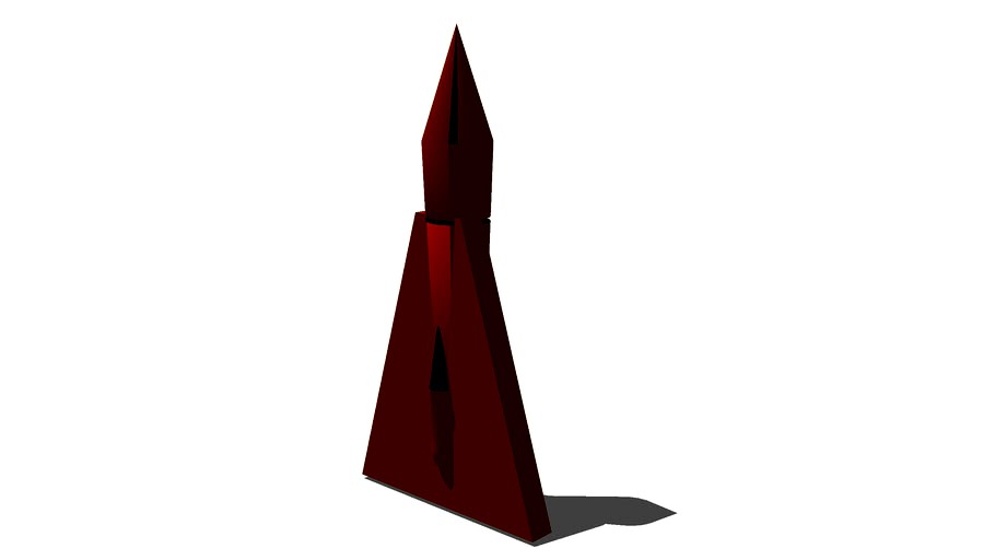 Goddard's Rocket, 1926 3d model