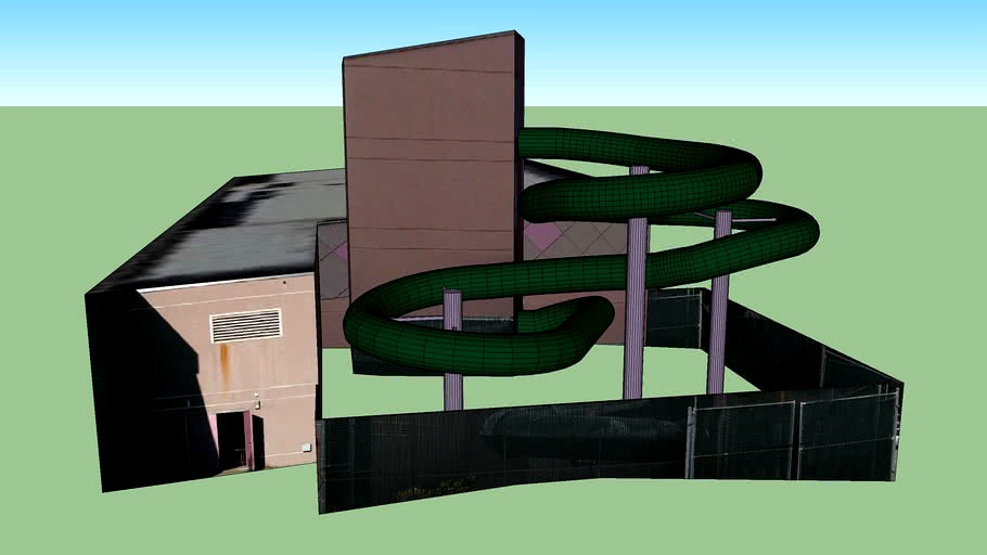 Beban Park Pool 3d model