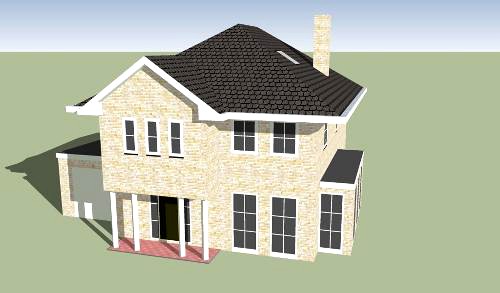 Another villa in Almere 3d model