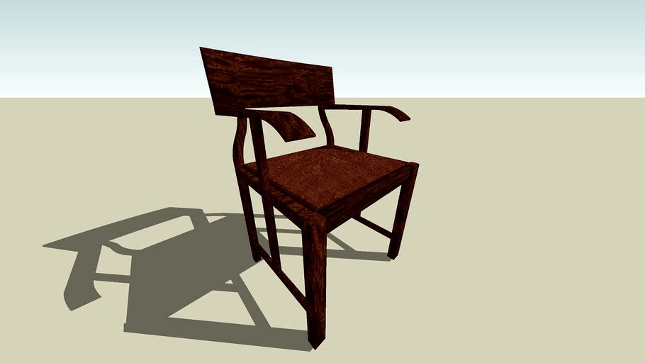 Alvaro Siza Chair 3d model