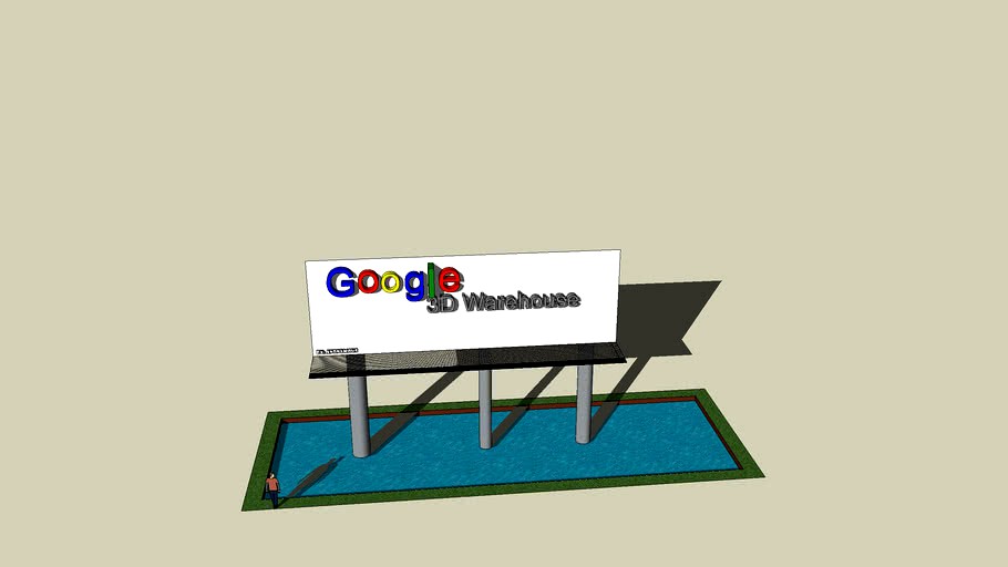 google 3d warehouse billboard model