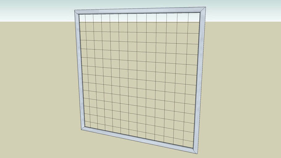 Shelving Grid 3d model