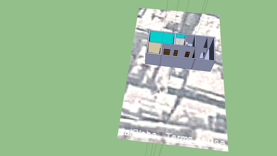 3d House map model