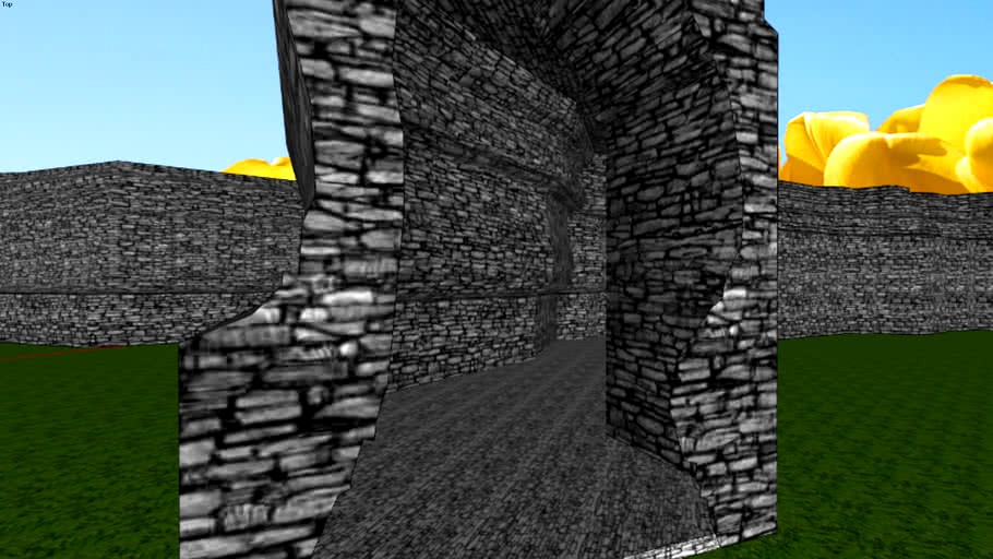 Large Cave - Sketchup 8. 3d model