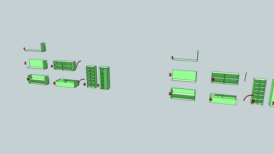plan de montage 3d model