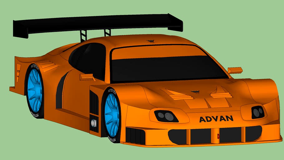 Toyota Supra (JGTC) 3d model