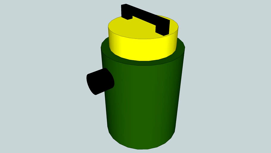 Record Power DX1000 Dust Extractor 3d model