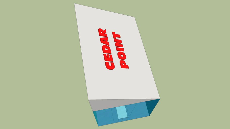 Demon Drop Car 3d model