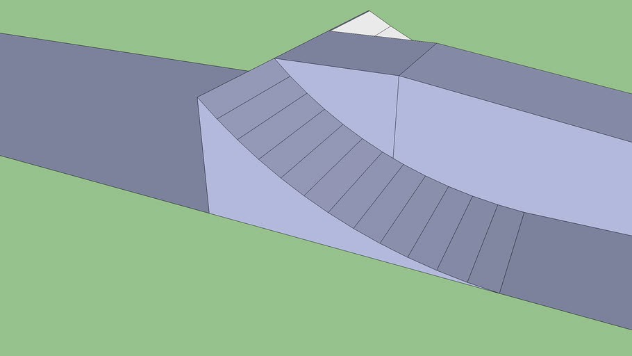 mega ramp 3d model