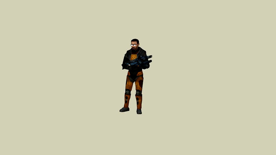 Half Life 3d model