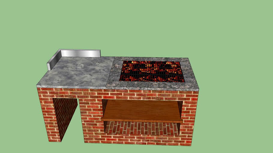 Barbecue 3d model